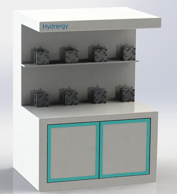 Multi-Channel Water Electrolysis Hydrogen System - 8 Channel Parallel ...